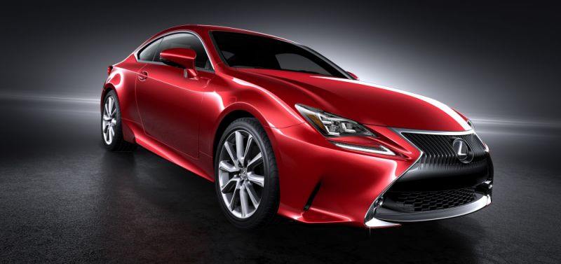 Lexus RC technical specifications and fuel economy